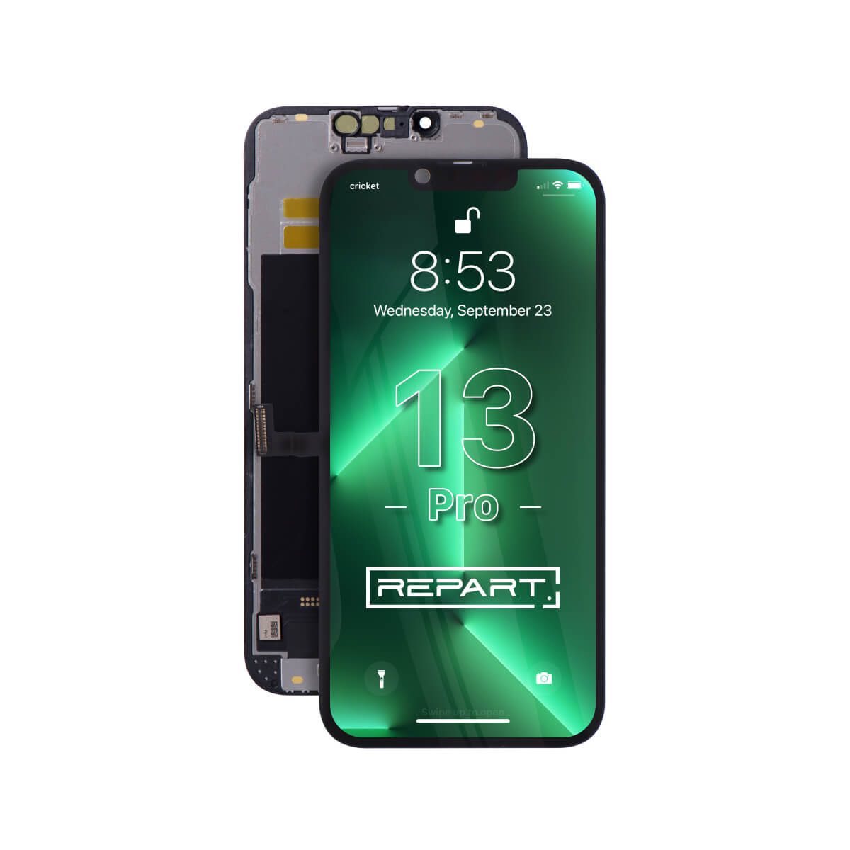 REPART iPhone 13 Pro Hard OLED Screen Assembly Replacement (Prime)