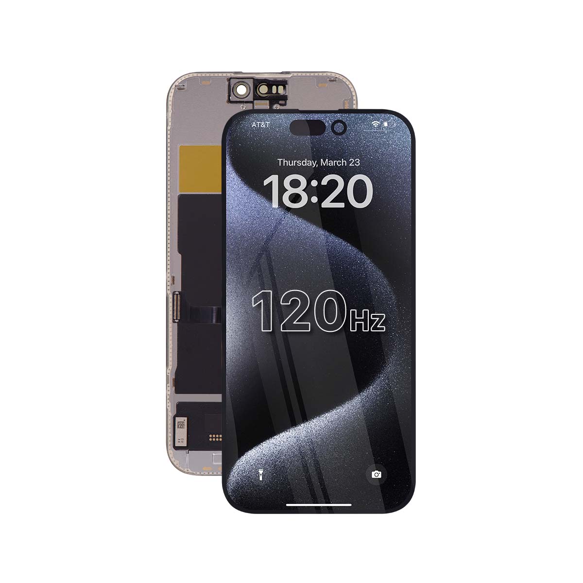 iPhone 15 Pro Soft OLED Screen Assembly Replacement – REPART