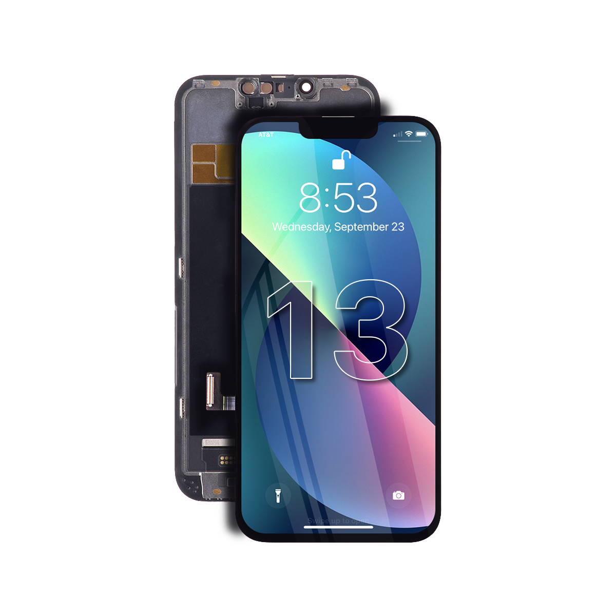 REPART iPhone 13 Hard OLED Screen Assembly Replacement (Prime)